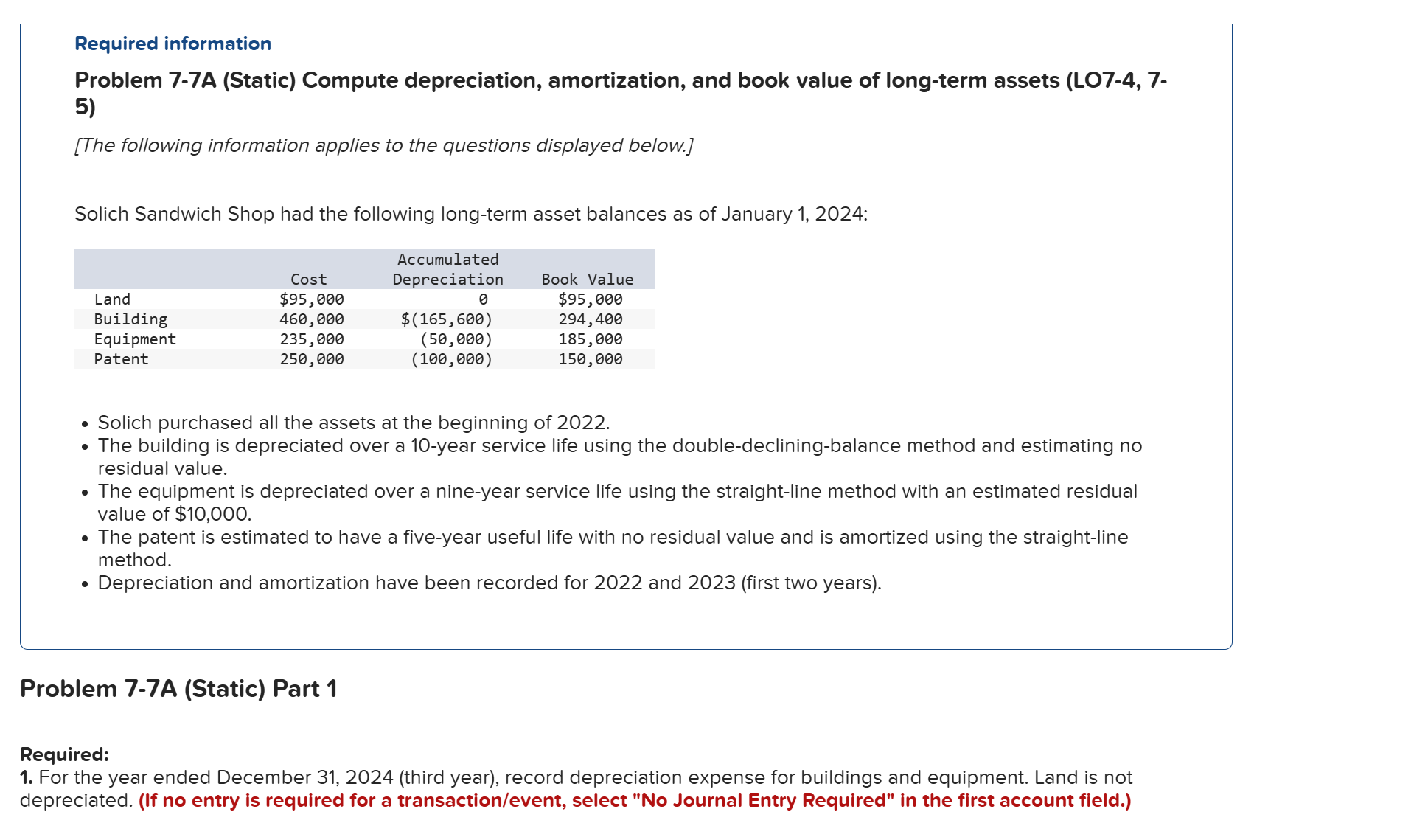 Required informationProblem 7-7A (Static) Compute | Chegg.com Required informationProblem 7-7A (Static) Compute | Chegg.com