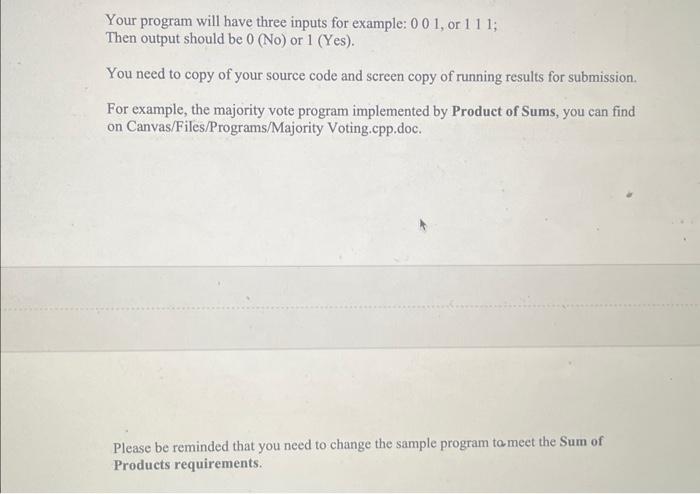 Solved Please use C++ to simulate the following major vote | Chegg.com
