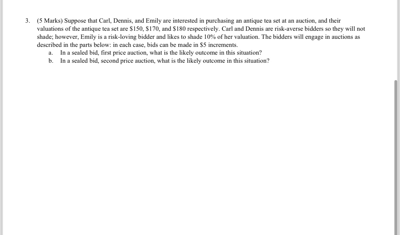 Solved so of this in a simple way, not a theory(5 ﻿Marks) | Chegg.com