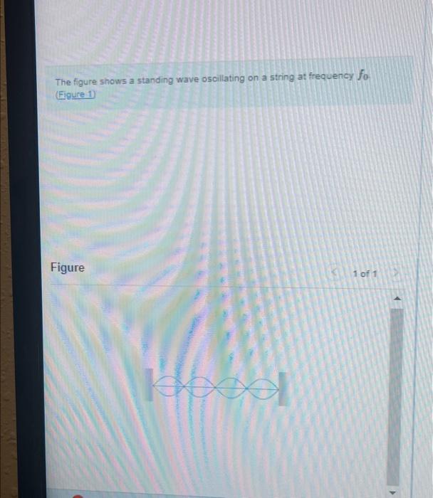 Solved The figure shows a standing wave oscillating on a | Chegg.com
