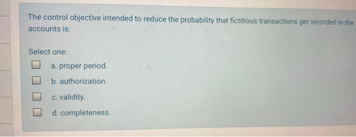 Solved The control objective intended to reduce the | Chegg.com