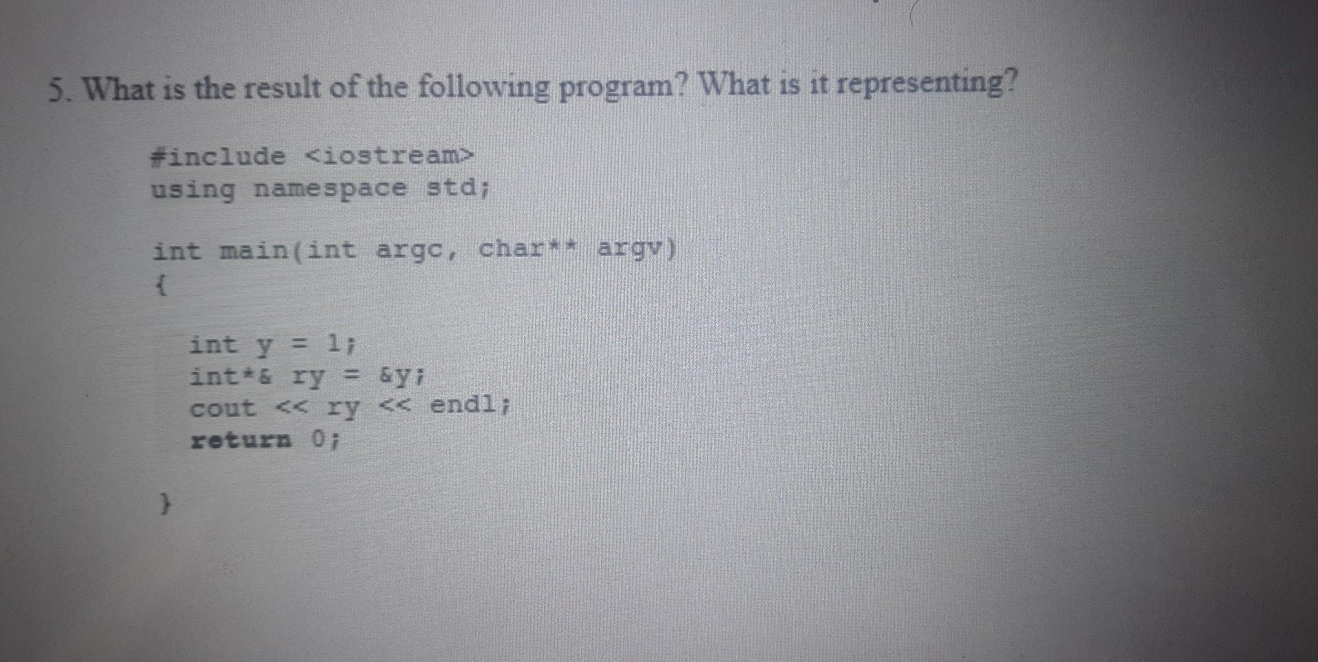 Solved 2. What is the output of the following program? # | Chegg.com