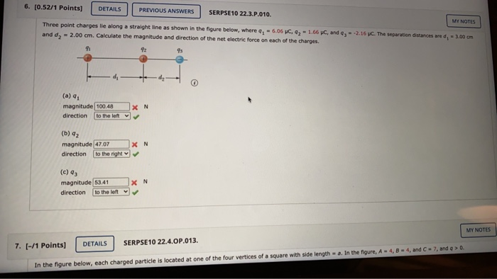 Solved 6. (0.52/1 Points] DETAILS PREVIOUS ANSWERS SERPSE10 | Chegg.com