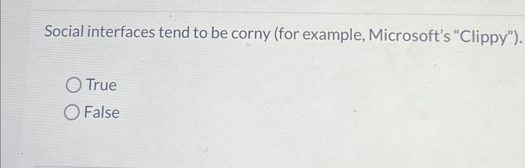 Solved Social interfaces tend to be corny (for example, | Chegg.com
