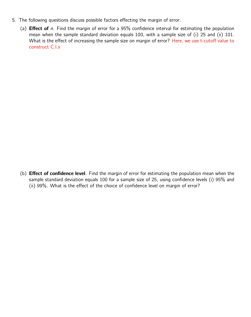 Solved 5. ﻿The following questions discuss possible factors | Chegg.com