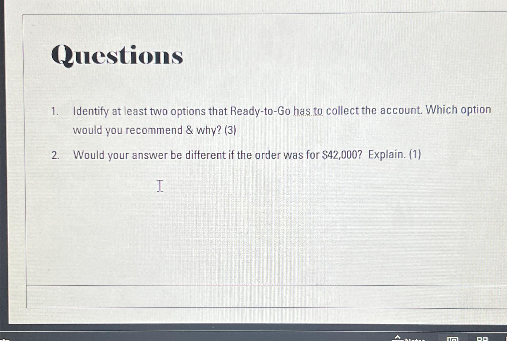 Solved QuestionsIdentify at least two options that | Chegg.com
