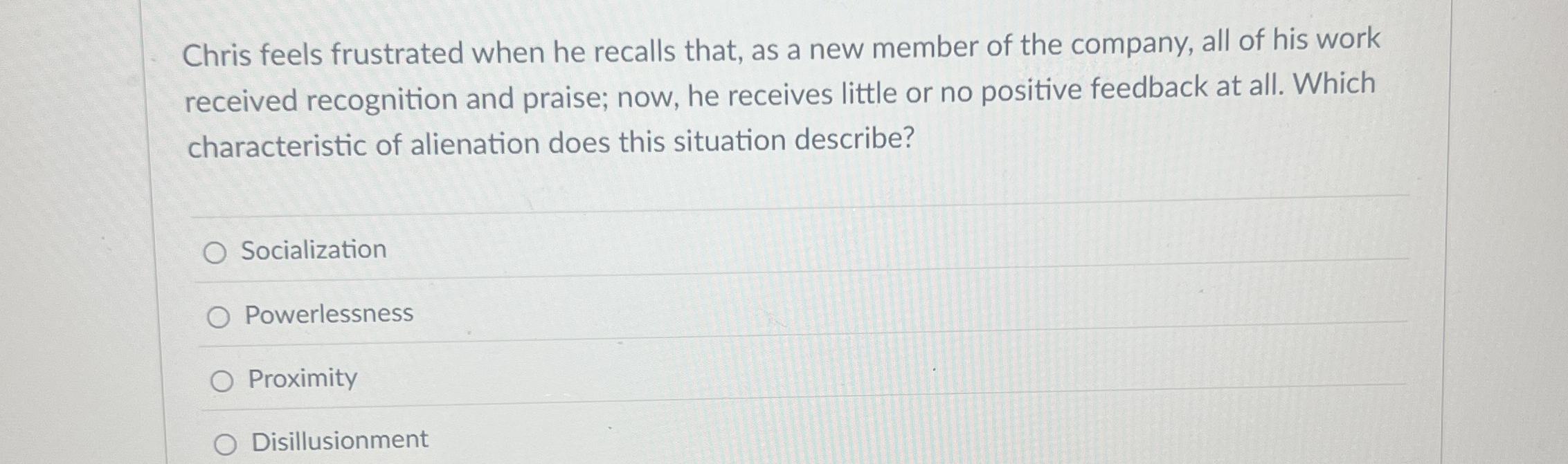 Solved Chris feels frustrated when he recalls that, as a new | Chegg.com