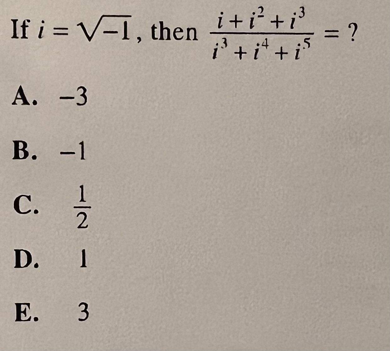 Solved If i=-12, ﻿then | Chegg.com