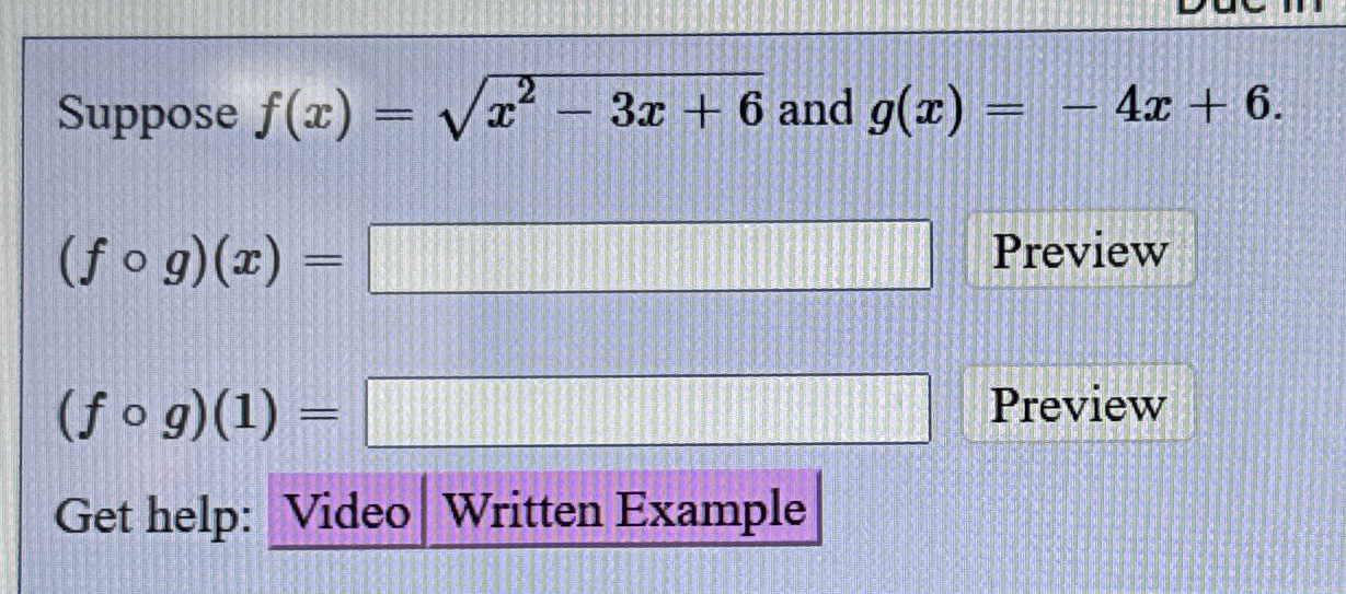 Solved Suppose f(x)=x2-3x+62 ﻿and | Chegg.com