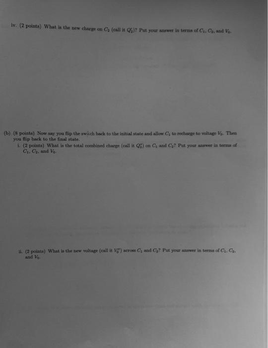 Solved 6. (16 points) Below is shown a circuit which, in the | Chegg.com