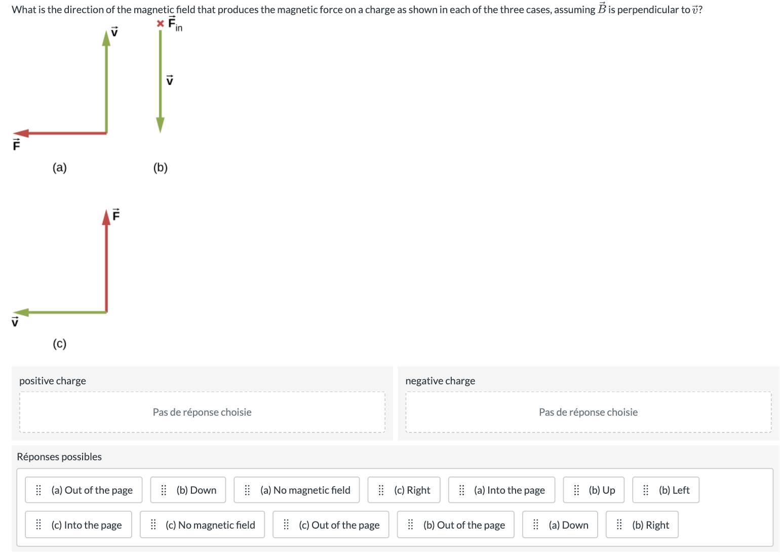 Solved What is the direction of the magnetic field that | Chegg.com