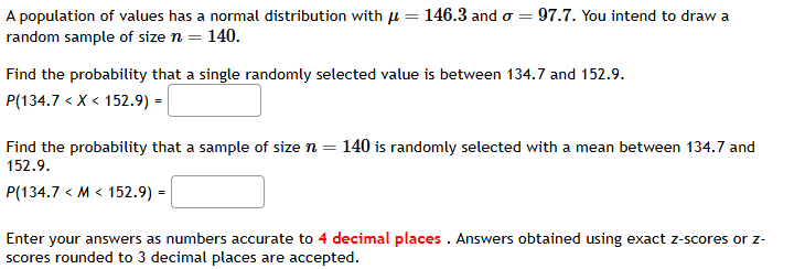 Solved by an EXPERT A population of ﻿values has a normal distribution | Chegg.com