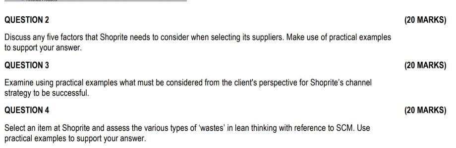 Solved QUESTION 2 (20 MARK Discuss any five factors that | Chegg.com