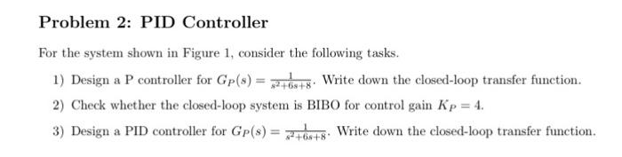 Solved Problem 3: Root-locus design Consider the P | Chegg.com