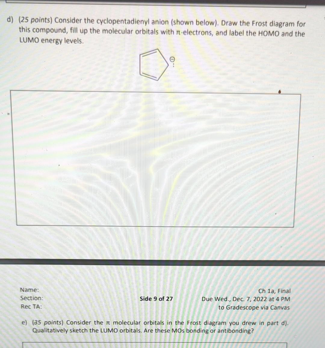 Solved In class we saw a demonstration of cyclohexene | Chegg.com