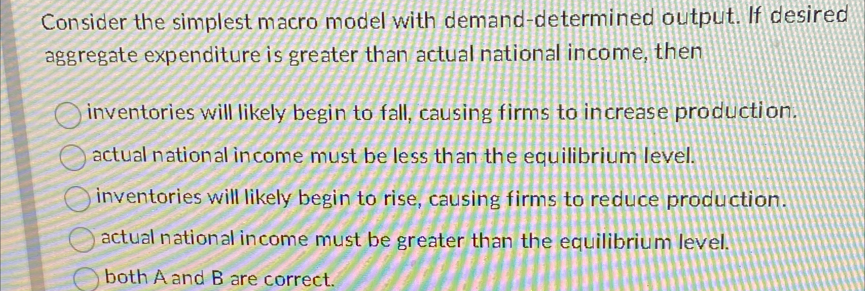 Solved Consider the simplest macro model with | Chegg.com