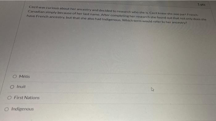 Solved Cecil was curious about her ancestry and decided to | Chegg.com