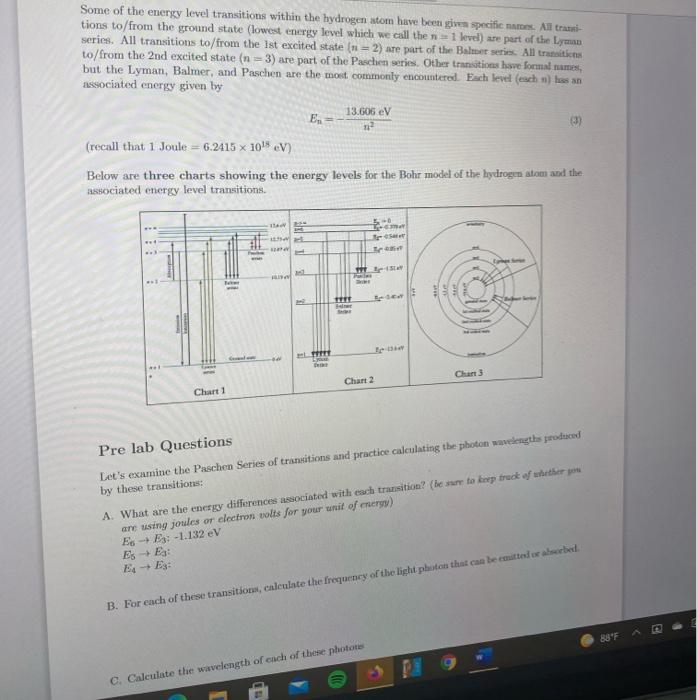 Solved HA 10 Pre Lab Reading A Brief Introduction to Light | Chegg.com