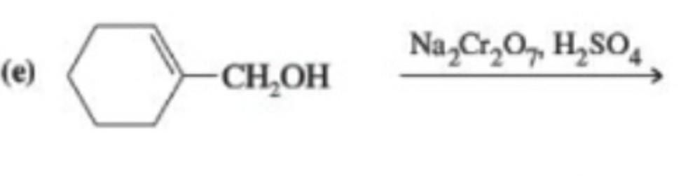 Solved (tibio, conc.) KMnO4,H2Oe) Na2Cr2O7,H2SO4 | Chegg.com