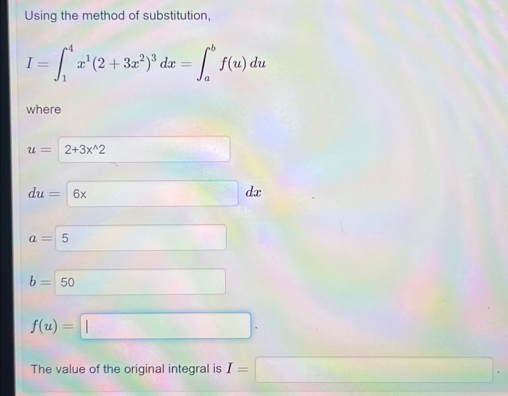 Solved Using the method of | Chegg.com
