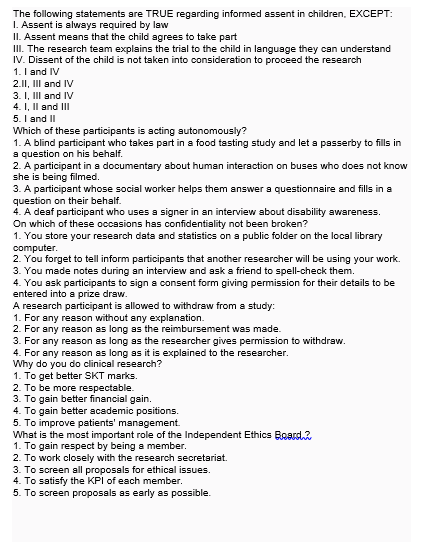Solved Please answer all the multiple choices correctly | Chegg.com