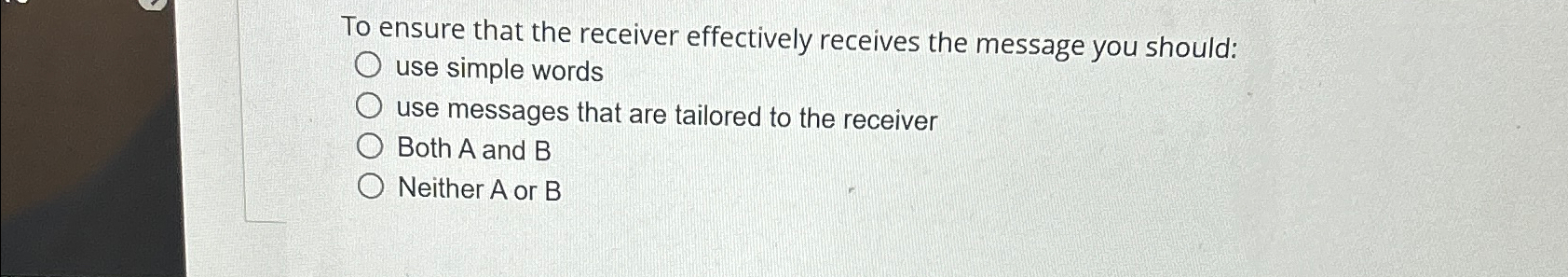 Solved To ensure that the receiver effectively receives the | Chegg.com