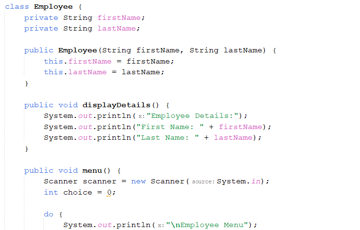 Solved For assignment one you will be implementing a payroll | Chegg.com