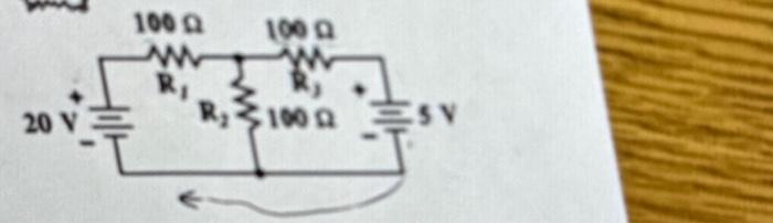 Solved Given The Circuit In The Following Figure Calculate