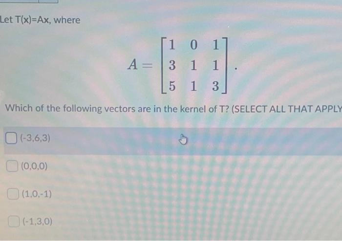 Solved Let A be a 6 x 4 matrix and let B be a 4 x 6 matrix. | Chegg.com