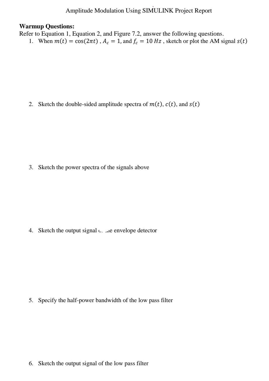 Solved Objective: to study spectral analysis in the | Chegg.com