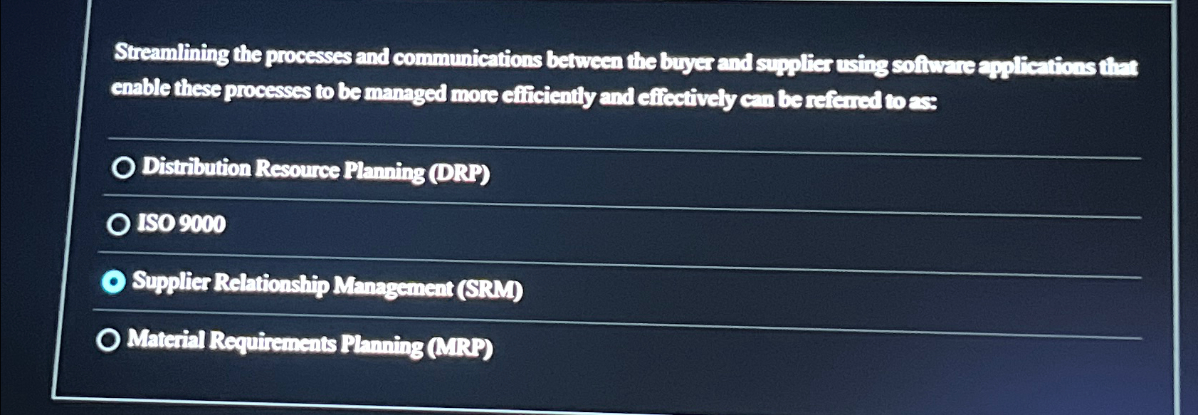 Solved Streamlining the processes and communications between | Chegg.com