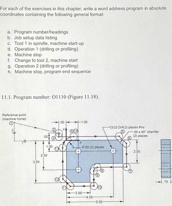 Solved For each of the exercises in this chapter, write a | Chegg.com