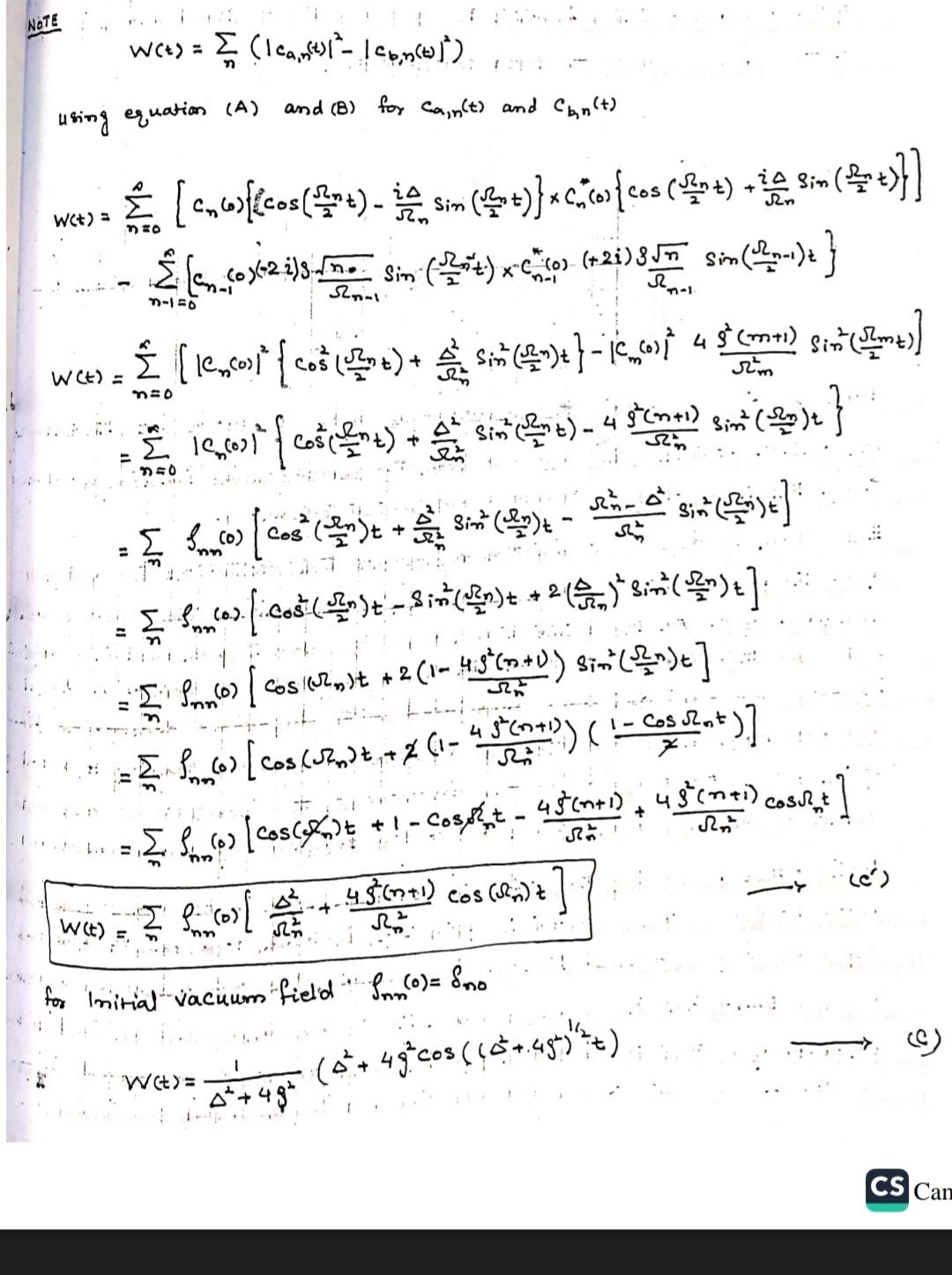 Solved do these steps step by step and hence prove w(t) . | Chegg.com