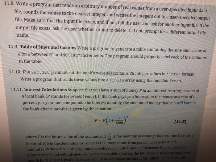 Solved 11.8. Write a program that reads an arbitrary number | Chegg.com
