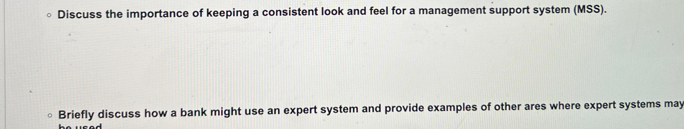 Solved Discuss the importance of keeping a consistent look | Chegg.com