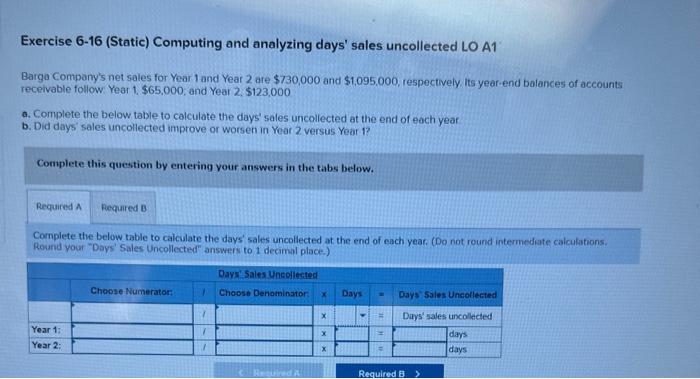Solved Exercise 6 16 Static Computing And Analyzing Days