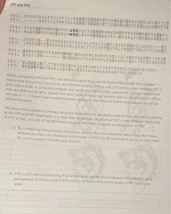 FP1 and FP3 FPI: | Chegg.com