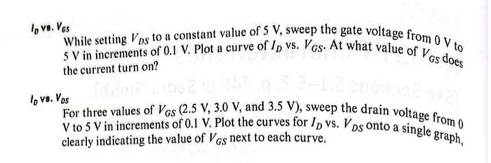 Solved PART 1: SIMULATION FIGURE L5.1: Transistor | Chegg.com