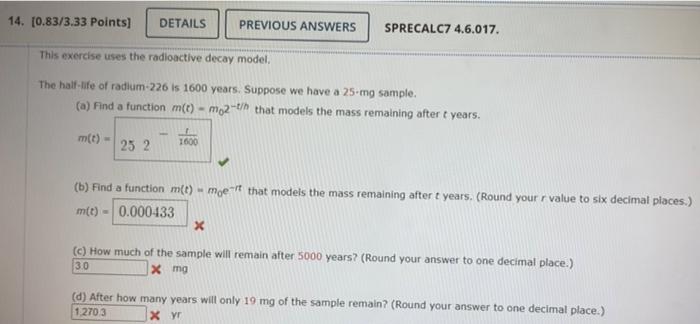 Solved The graph shows the deer population in a Pennsylvania | Chegg.com