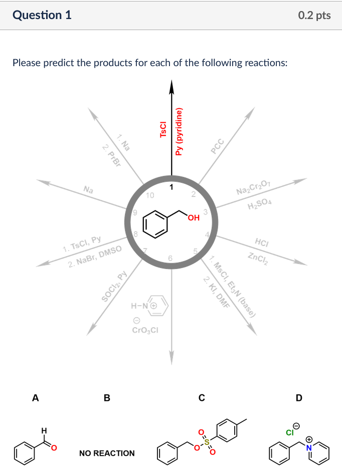 Solved Please predict the products for each of the following | Chegg.com