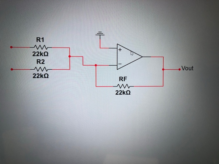 Solved Find IR1, IR2, IRF, and Vout for the circuit | Chegg.com