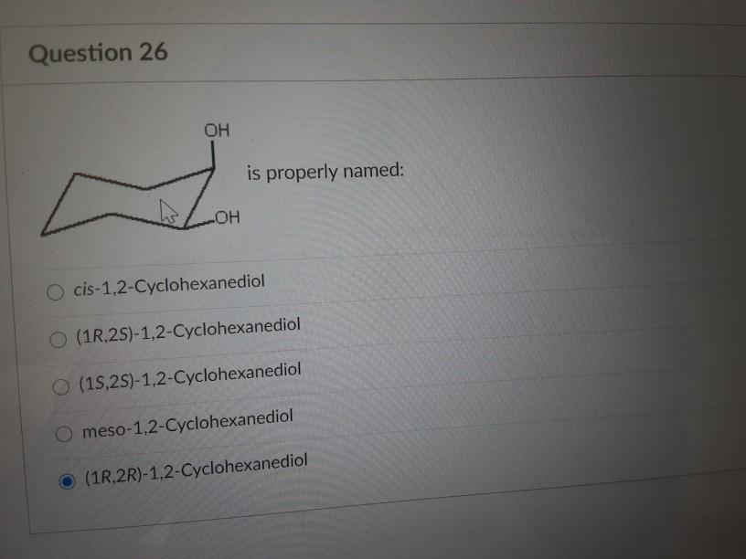 Solved Question 19 What is the product for the following | Chegg.com
