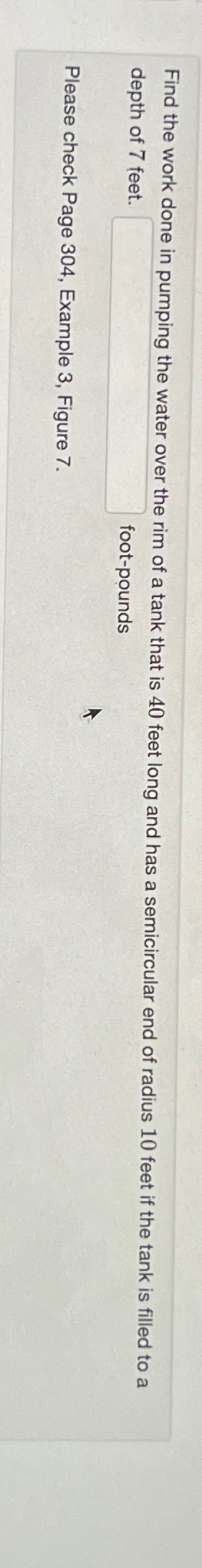 Solved Find the work done in pumping the water over the rim | Chegg.com
