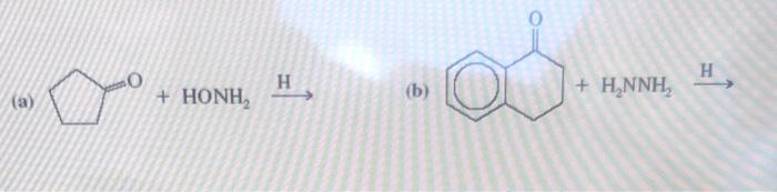 Solved +HONH2 H (b) | Chegg.com