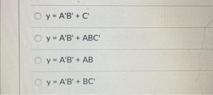 Solved Consider the given truth table and select the correct | Chegg.com