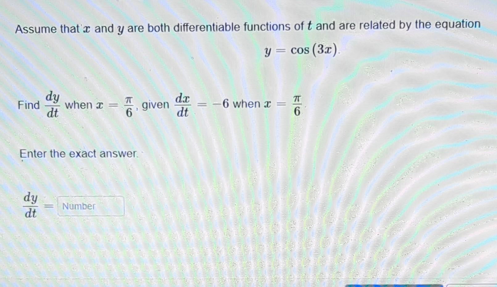 Solved Assume That X And Y Are Both Differentiable Functions