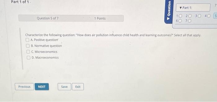 Solved Characterize the following question: "How does | Chegg.com