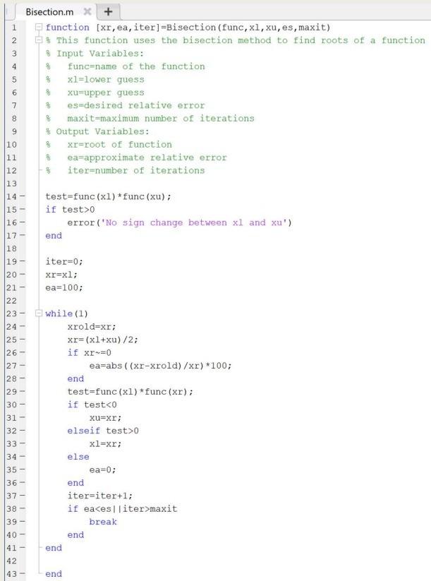 Solved Please Send MATLAB Code for Secant Method and Simple | Chegg.com