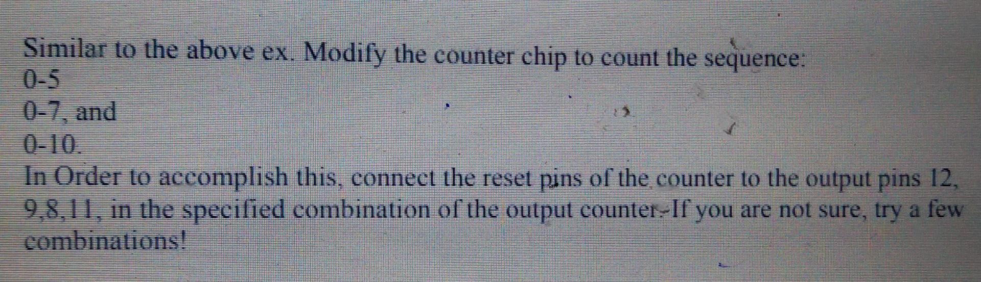 Solved design a counter using 7493, 7447 and seven segment | Chegg.com