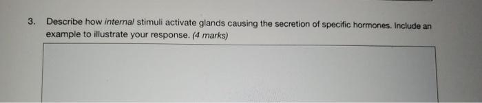 Solved The Endocrine System 1. Compare the nervous system | Chegg.com
